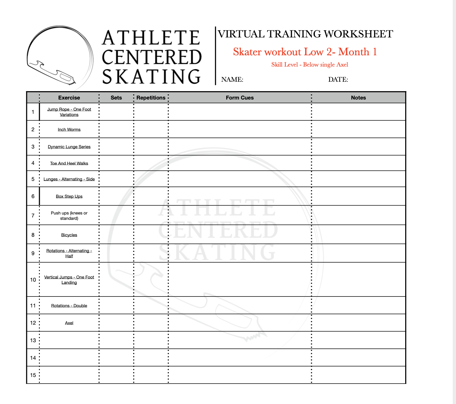 November 2021 - Athlete Centered Skating